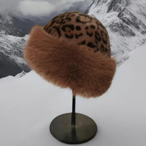 Accessories | Animal Print Winter Hat | Poshmark